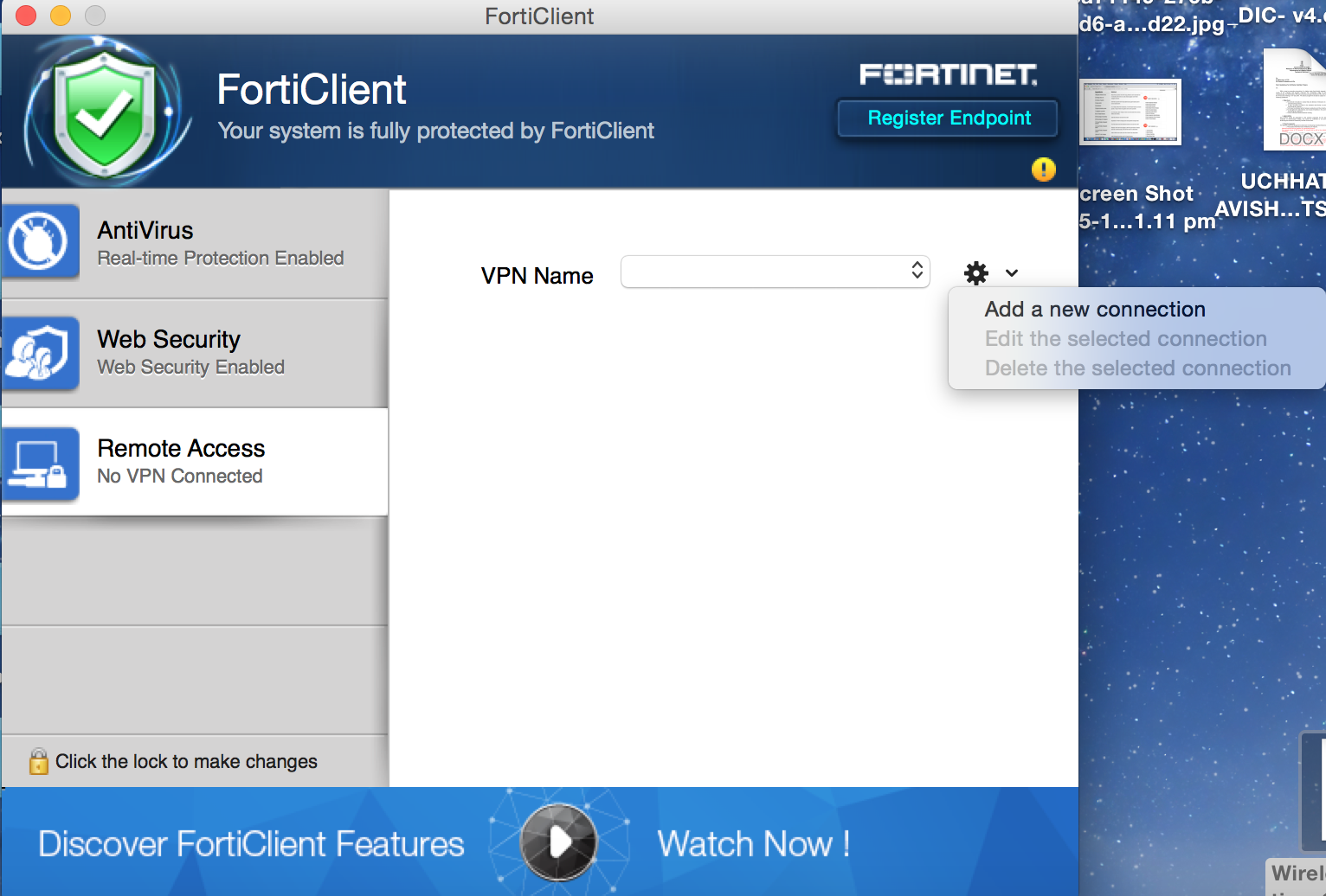 For MAC Client