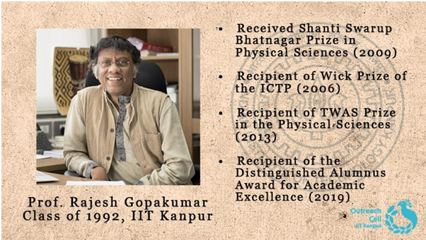 Distinguished Alumni Interview Series: Prof. Rajesh Gopakumar, Director ...