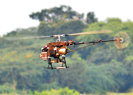 First humanitarian drone, developed at IIT Kanpur