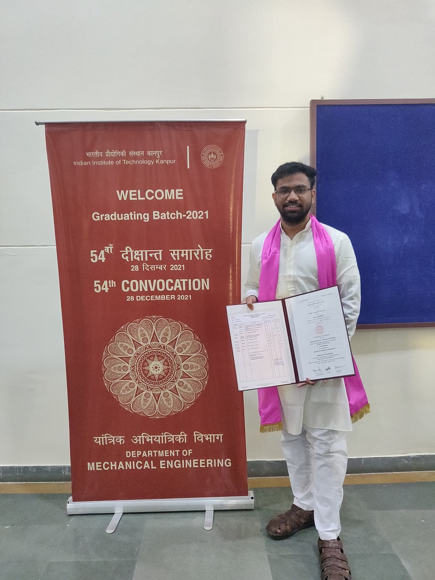 54th Convocation 2021 - IIT Kanpur | SMSS Laboratory | IIT Kanpur