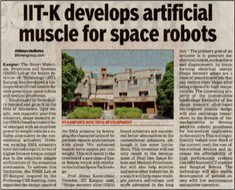 SMSS Lab - IIT Kanpur develops bio-inspired artificial muscle for next ...