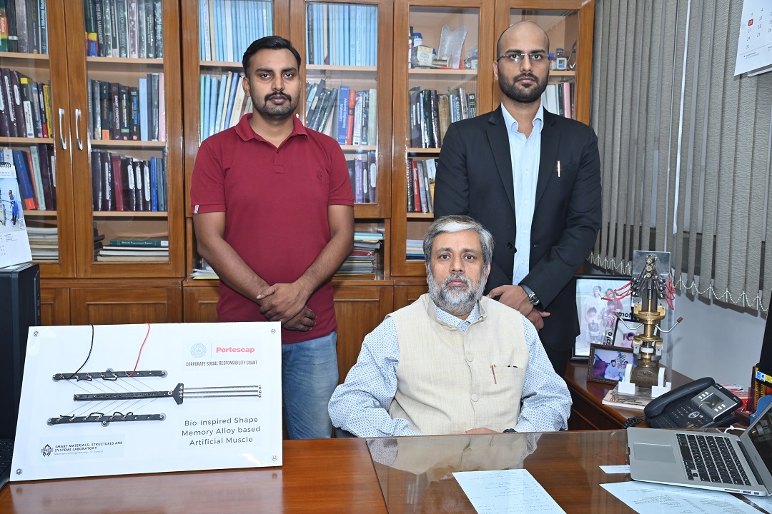 SMSS Lab - IIT Kanpur develops bio-inspired artificial muscle for next ...