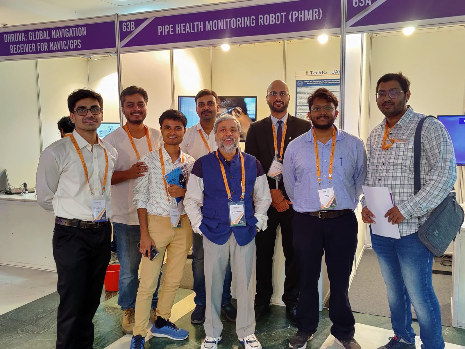 SMSS Lab showcases Pipe Health Monitoring Robot at IInvenTiv -2022, IIT ...