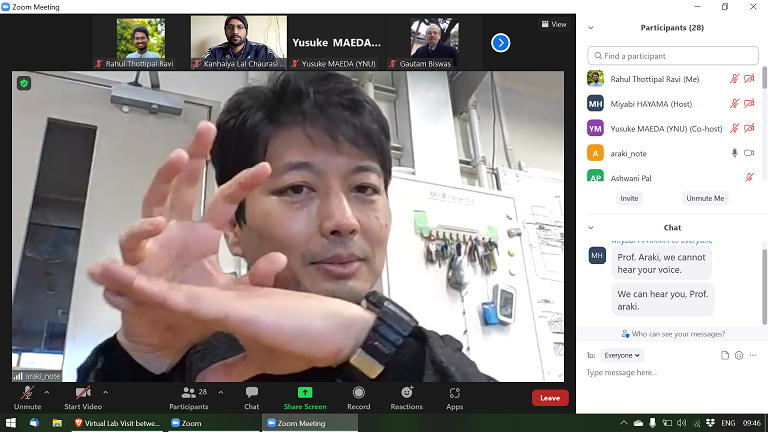 IITK-YNU Virtual Lab-Visit | SMSS Laboratory | IIT Kanpur